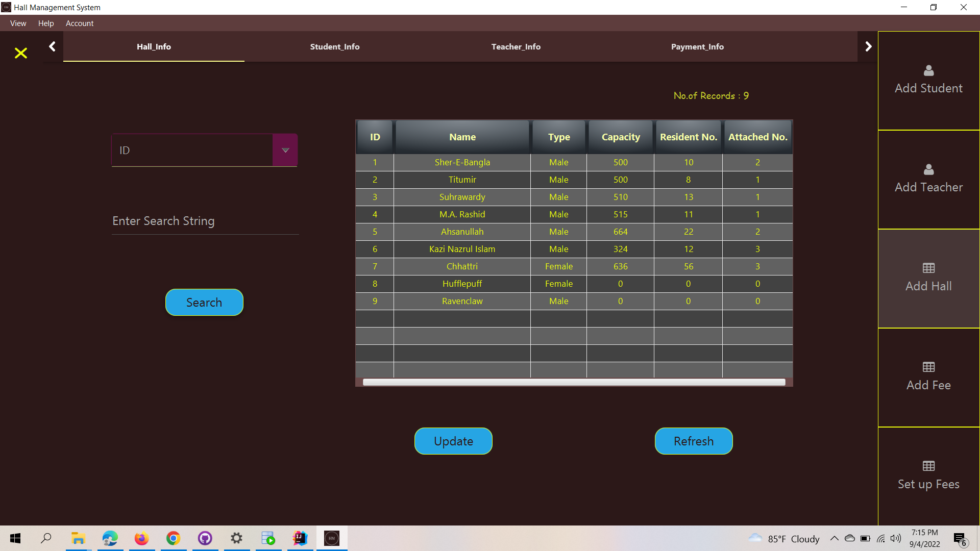 GitHub - bPapan/Residential-Hall-Management-System: A Java project for ...