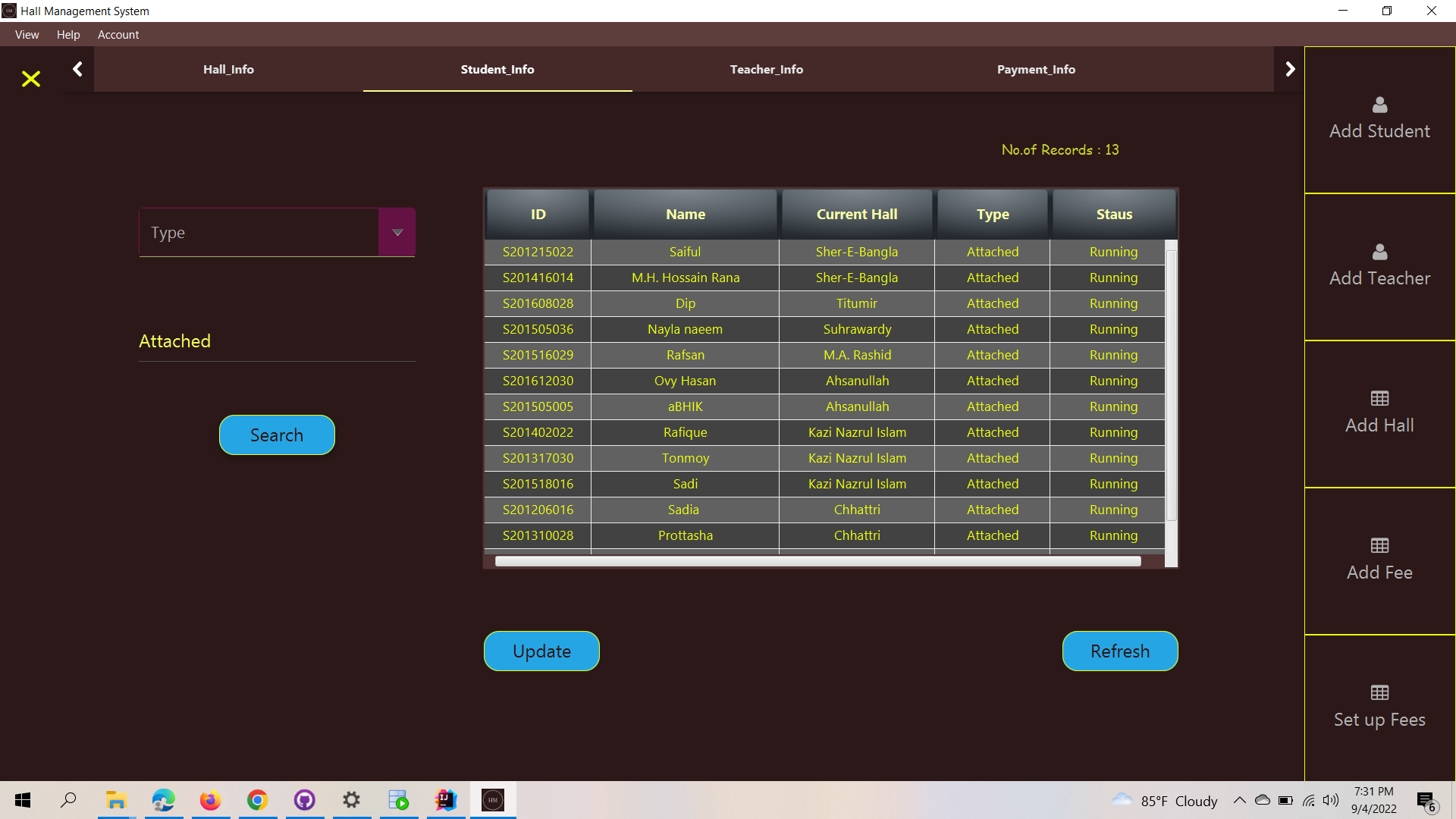 GitHub - bPapan/Residential-Hall-Management-System: A Java project for ...