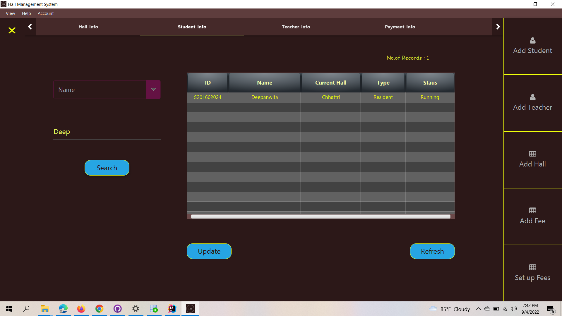 GitHub - bPapan/Residential-Hall-Management-System: A Java project for ...