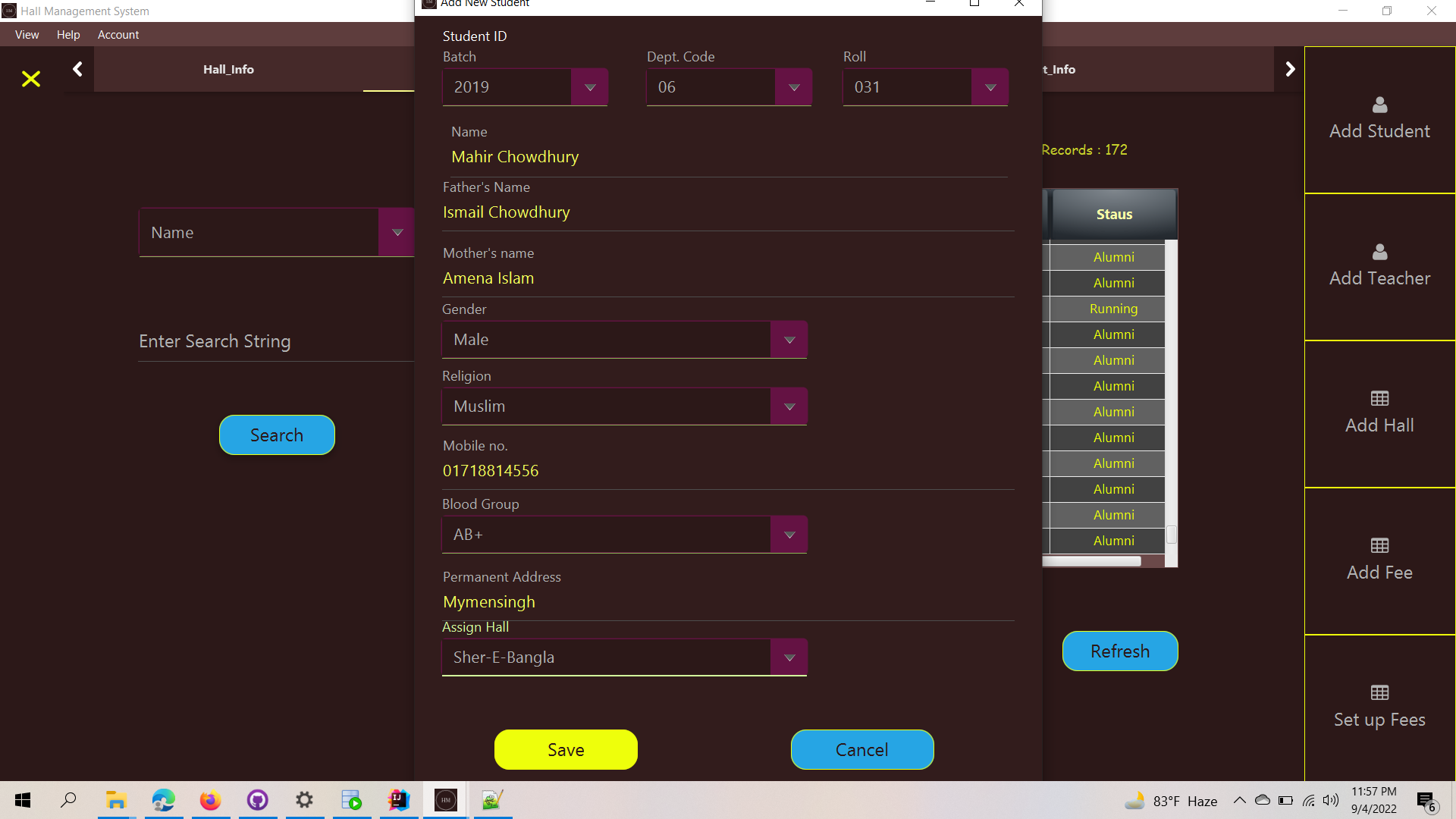 GitHub - bPapan/Residential-Hall-Management-System: A Java project for ...