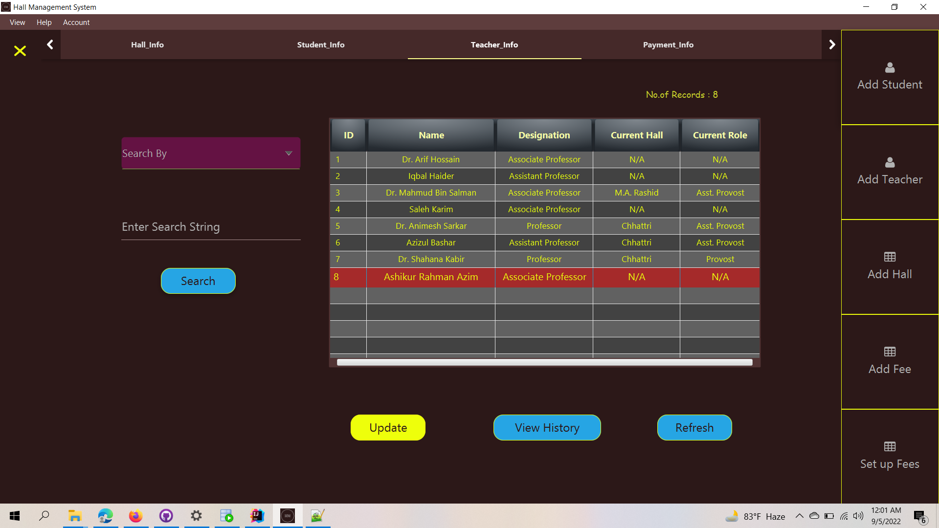 GitHub - bPapan/Residential-Hall-Management-System: A Java project for ...