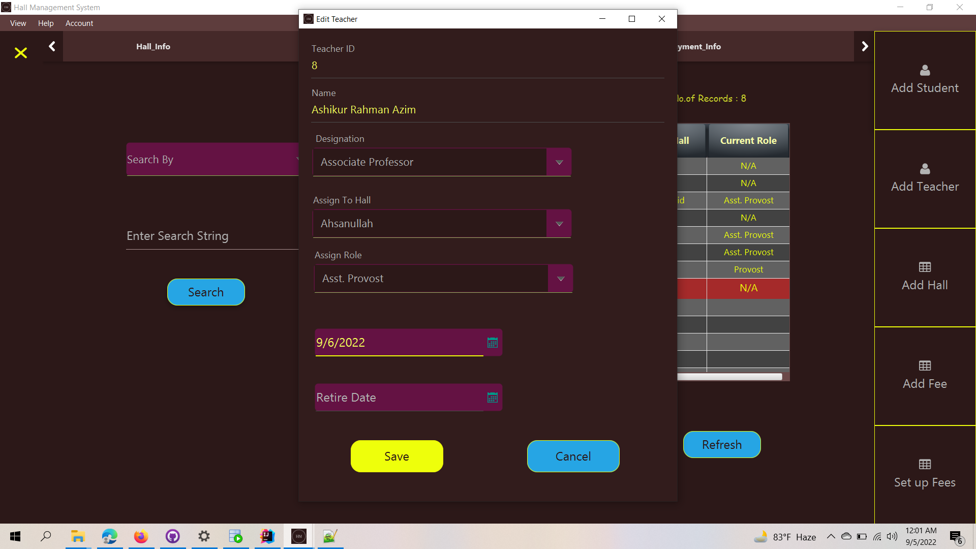 GitHub - bPapan/Residential-Hall-Management-System: A Java project for ...