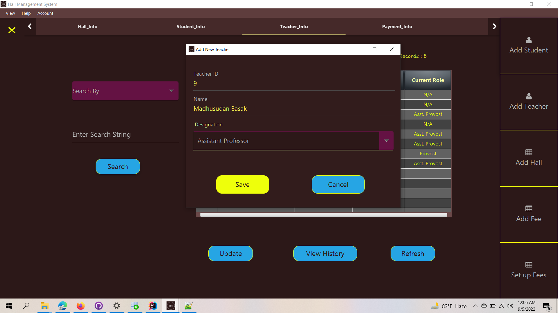 GitHub - bPapan/Residential-Hall-Management-System: A Java project for ...