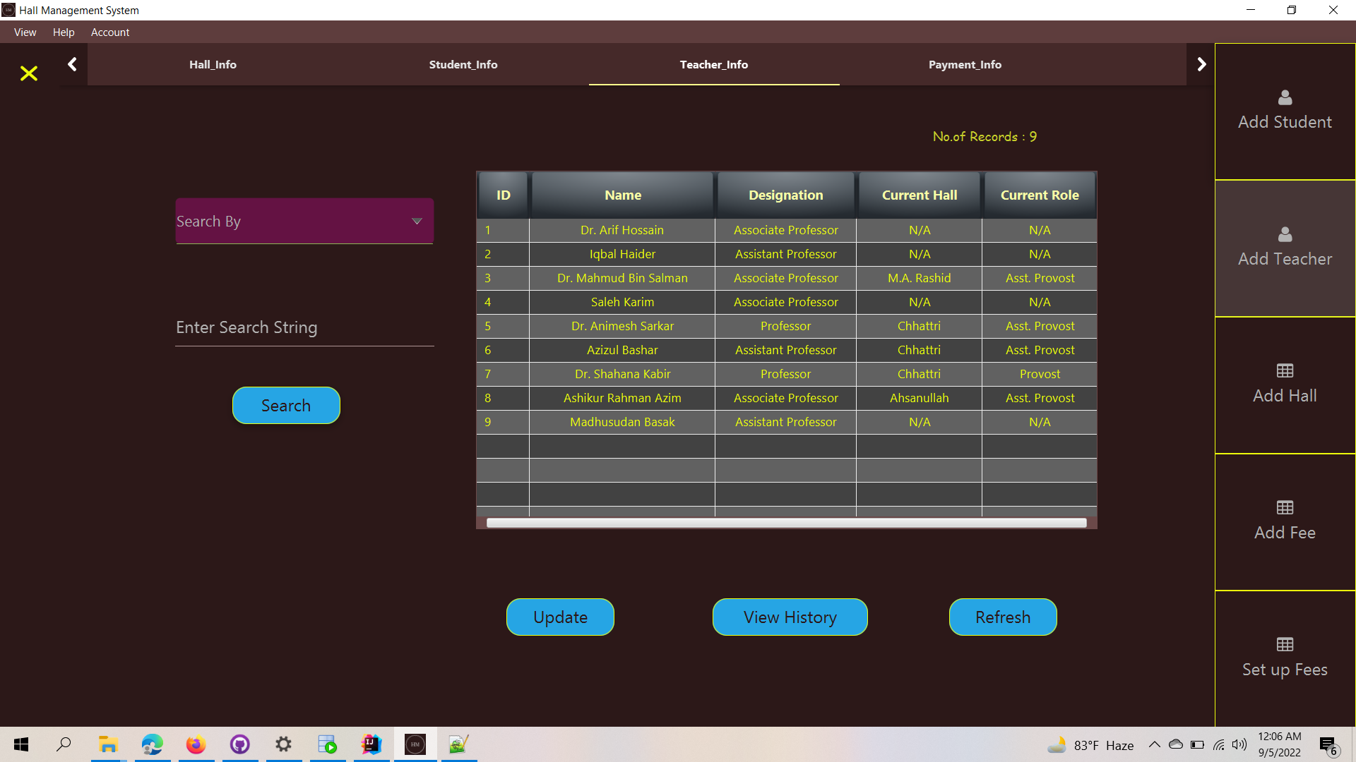 GitHub - bPapan/Residential-Hall-Management-System: A Java project for ...