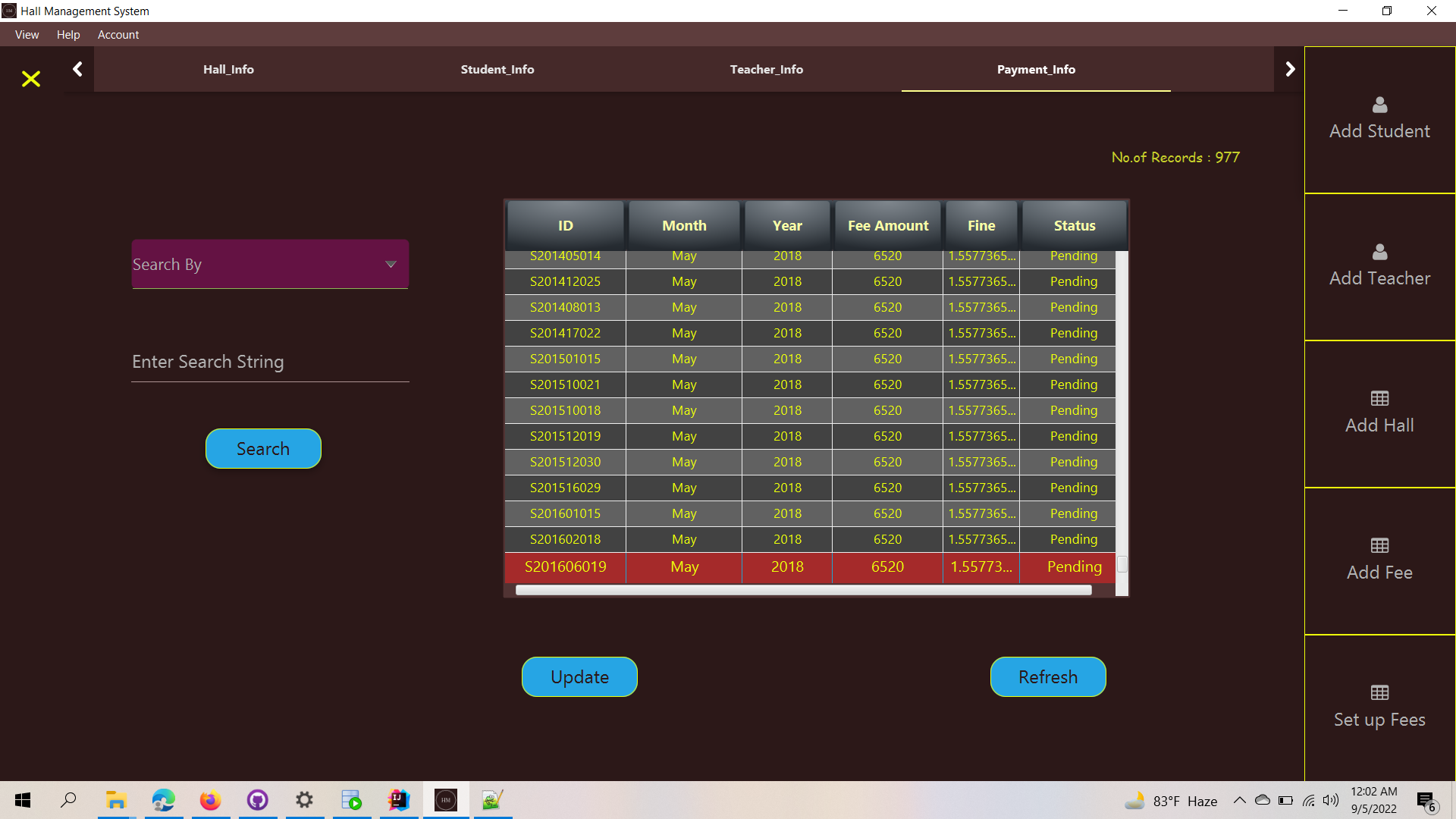 GitHub - bPapan/Residential-Hall-Management-System: A Java project for ...