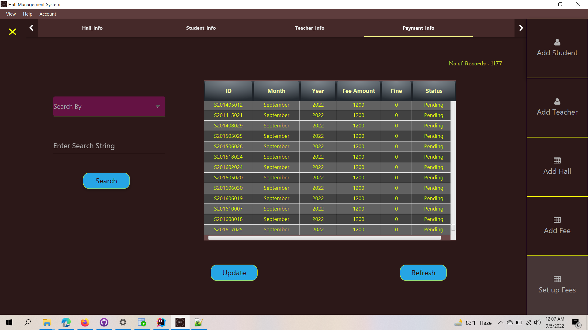 GitHub - bPapan/Residential-Hall-Management-System: A Java project for ...