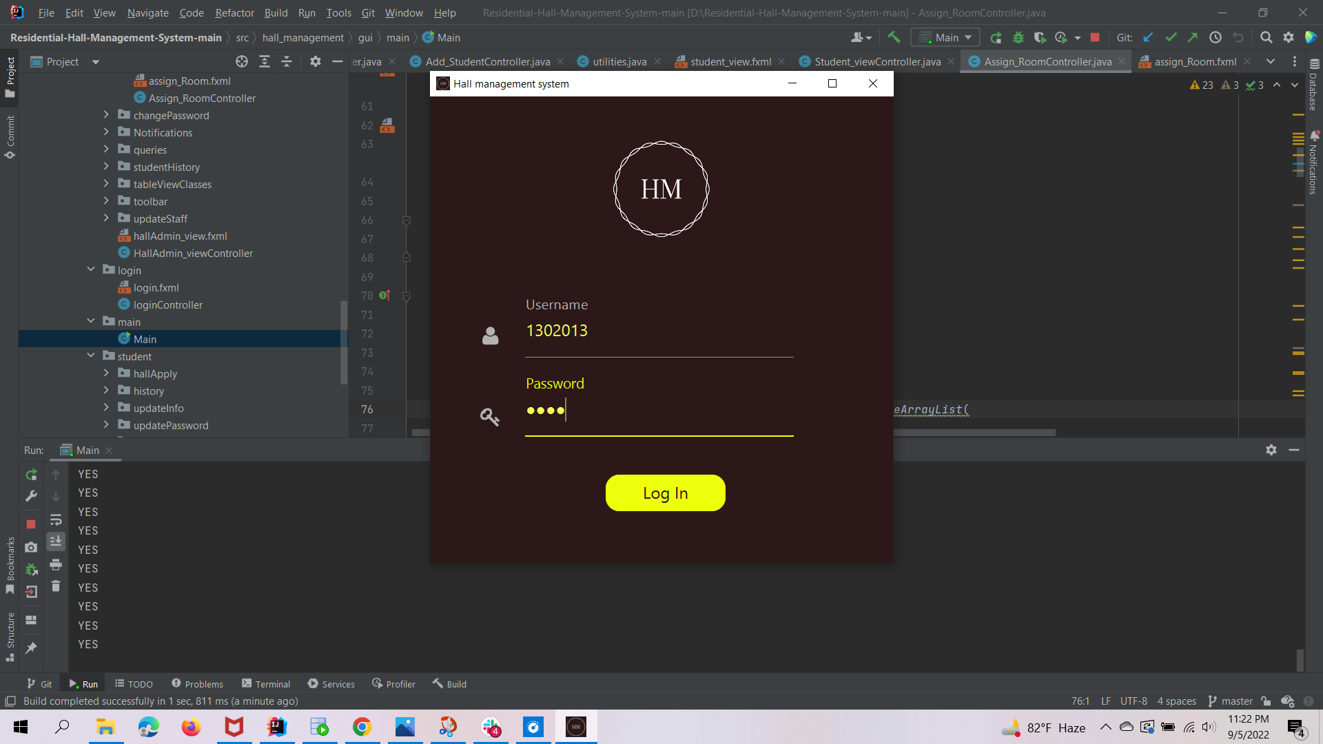 GitHub - bPapan/Residential-Hall-Management-System: A Java project for ...