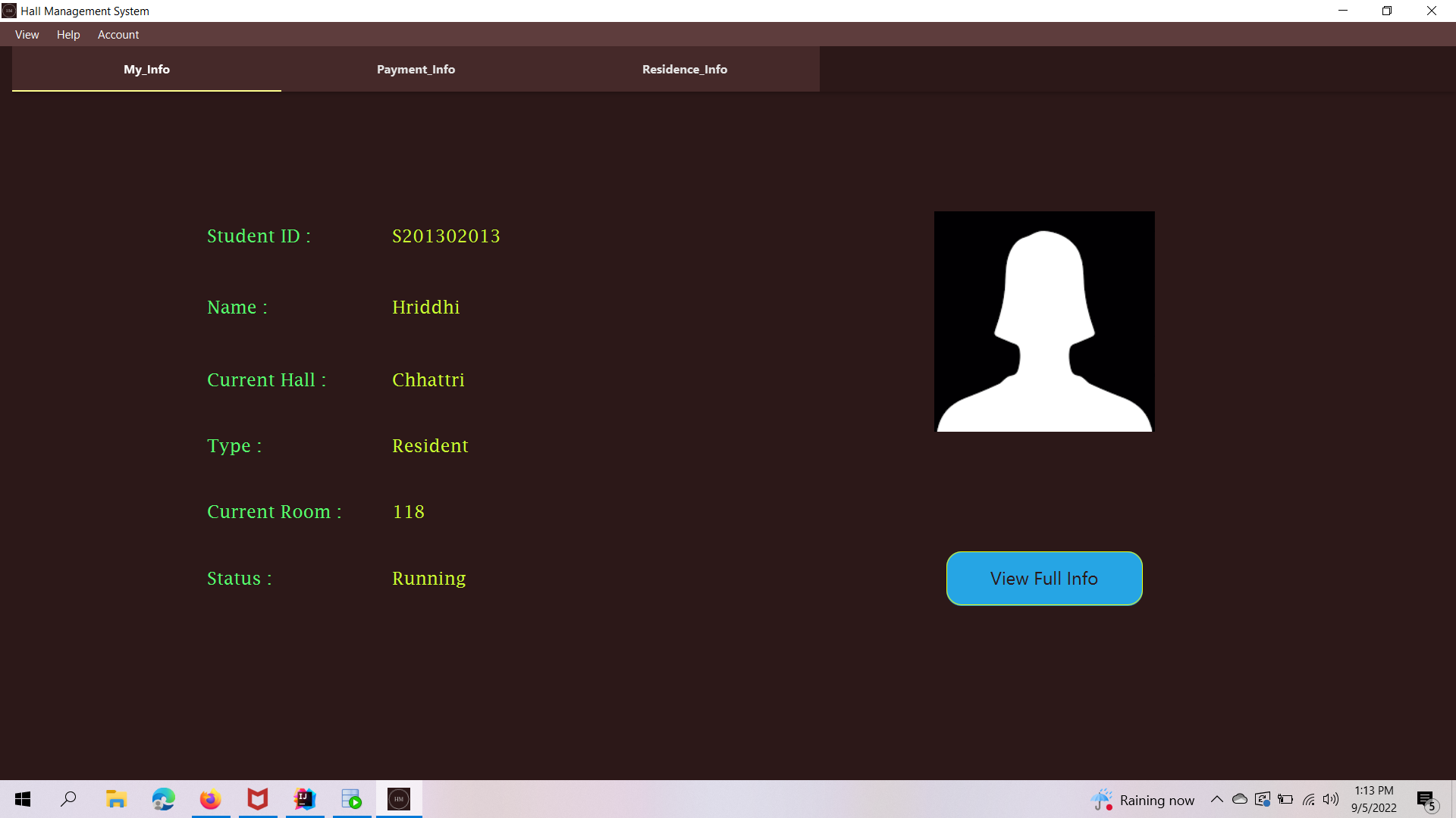 GitHub - bPapan/Residential-Hall-Management-System: A Java project for ...