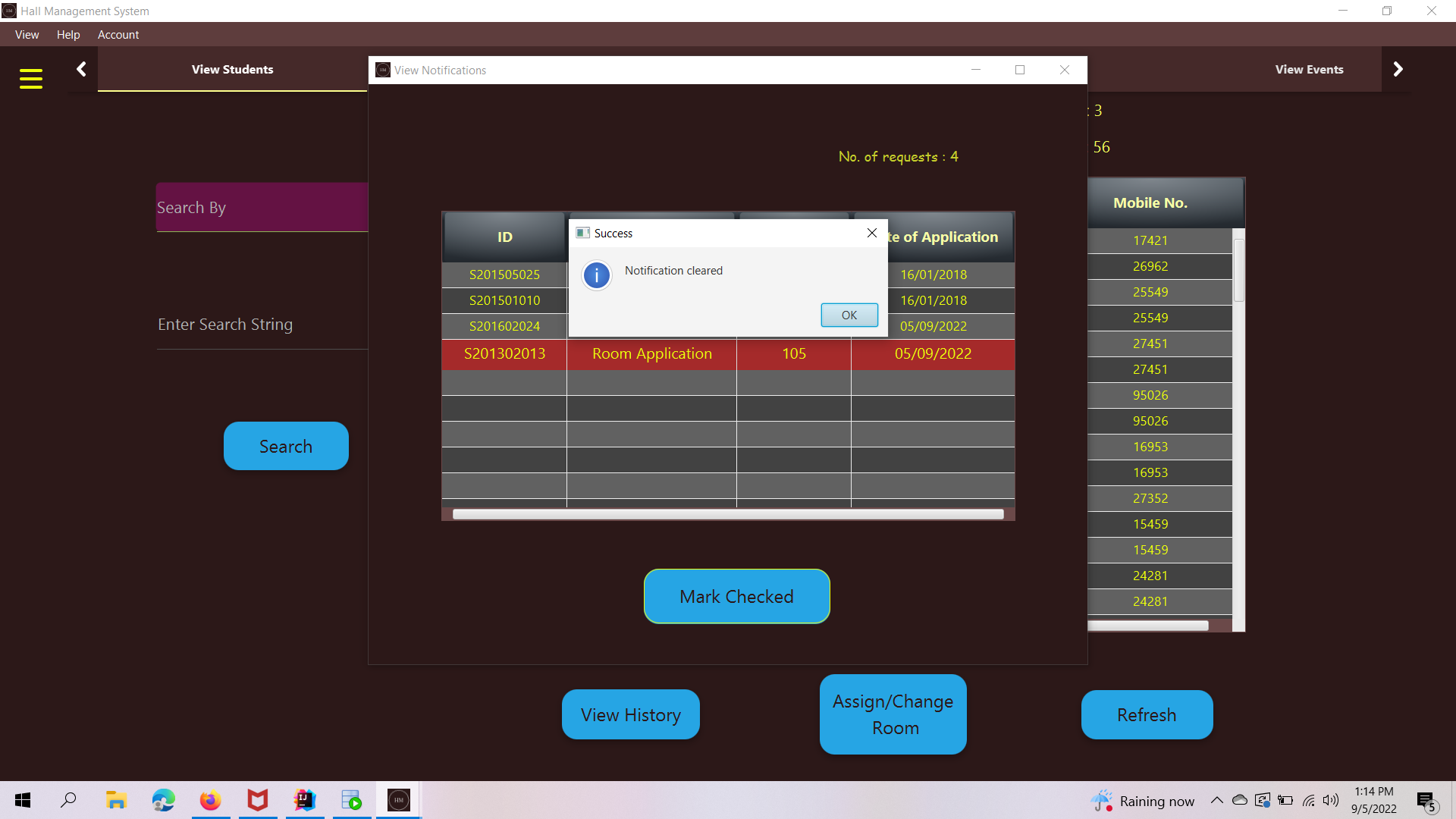 GitHub - bPapan/Residential-Hall-Management-System: A Java project for ...