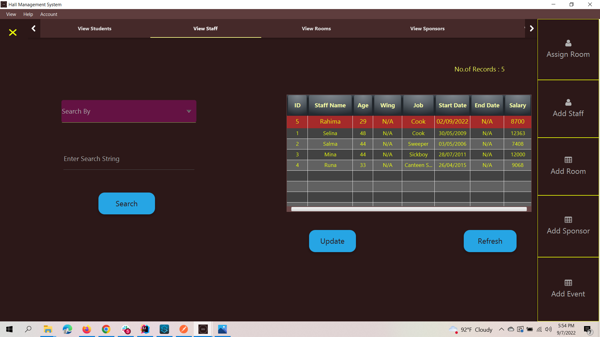 GitHub - bPapan/Residential-Hall-Management-System: A Java project for ...