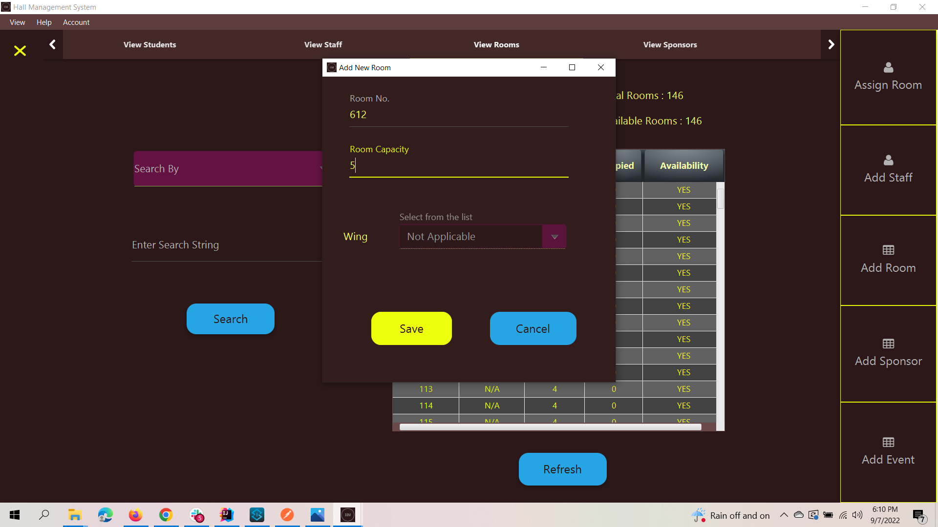 GitHub - bPapan/Residential-Hall-Management-System: A Java project for ...