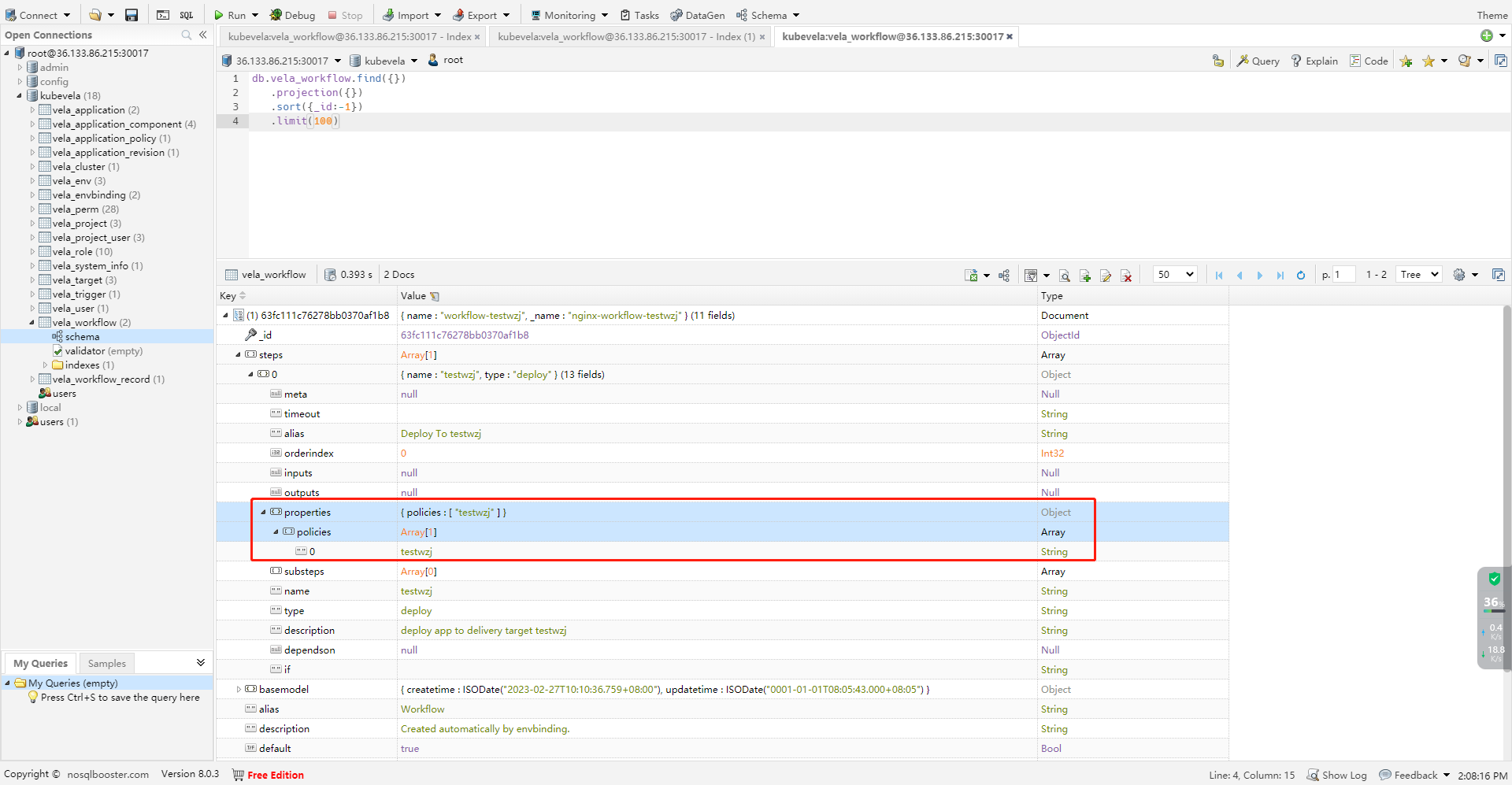 Bug Failed To Query Policy Details Generated By Application · Issue 5564 · Kubevelakubevela 0718