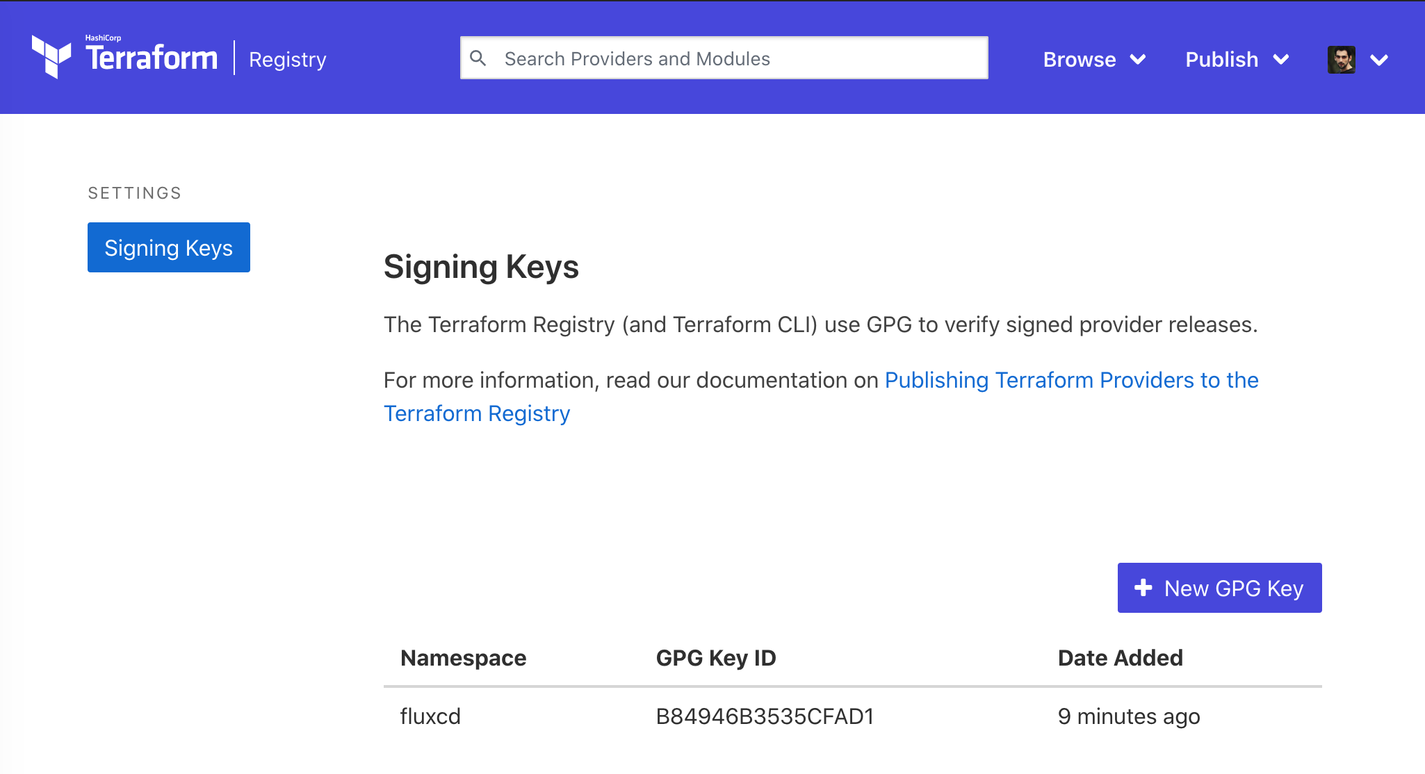 Create Gpg Key To Sign Provider Binary · Issue 4 · Fluxcdterraform Provider Flux · Github