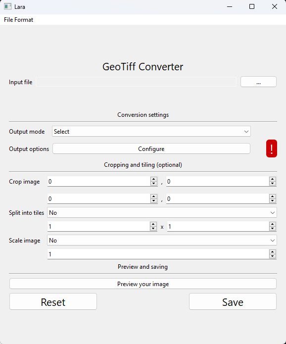 GitHub - vikipedia48/Lara: Application for converting geographic files to PNG images