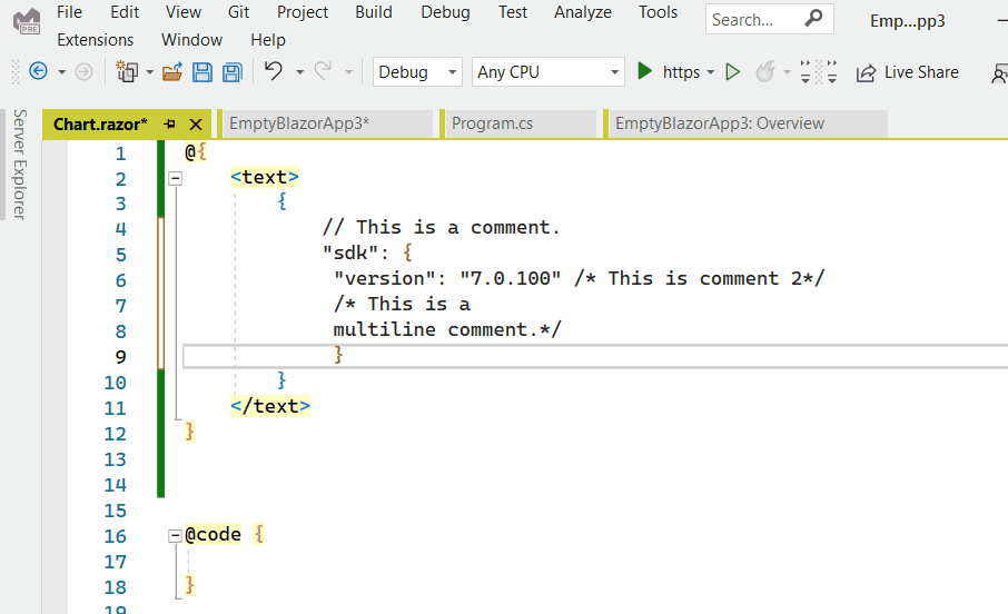 The Text Within Tags Should Not Be Automatically Formatted · Issue 8738 · Dotnet Razor · Github