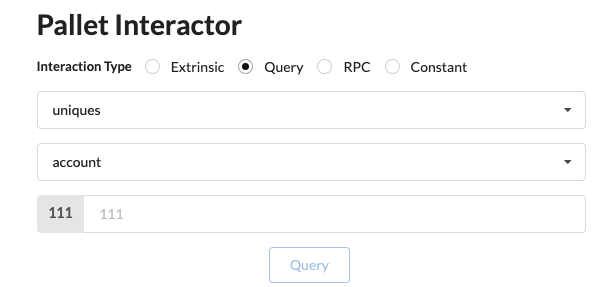 Question： Get stucked in developing after finish tutorials, closely related to pallet_uniques ...