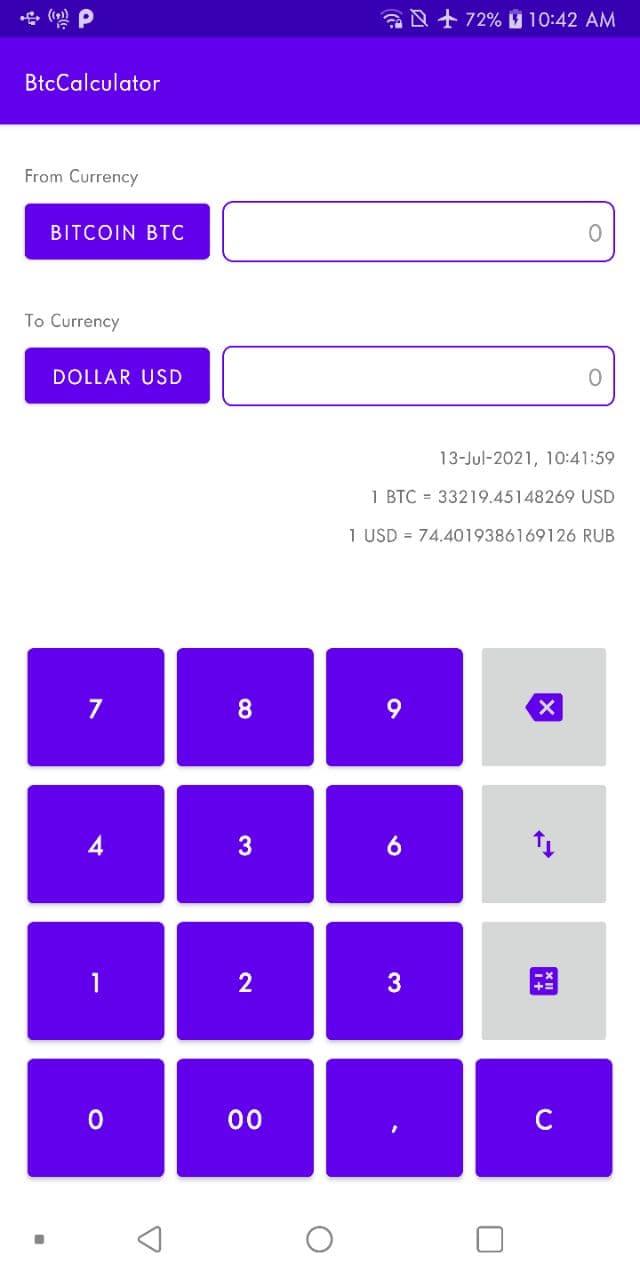 GitHub - bcbsilfd/btccalc: BTC Calculator, with online rates