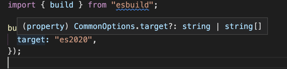 Provide Jsdoctsdoc Comments For Js Api · Issue 1705 · Evanwesbuild · Github