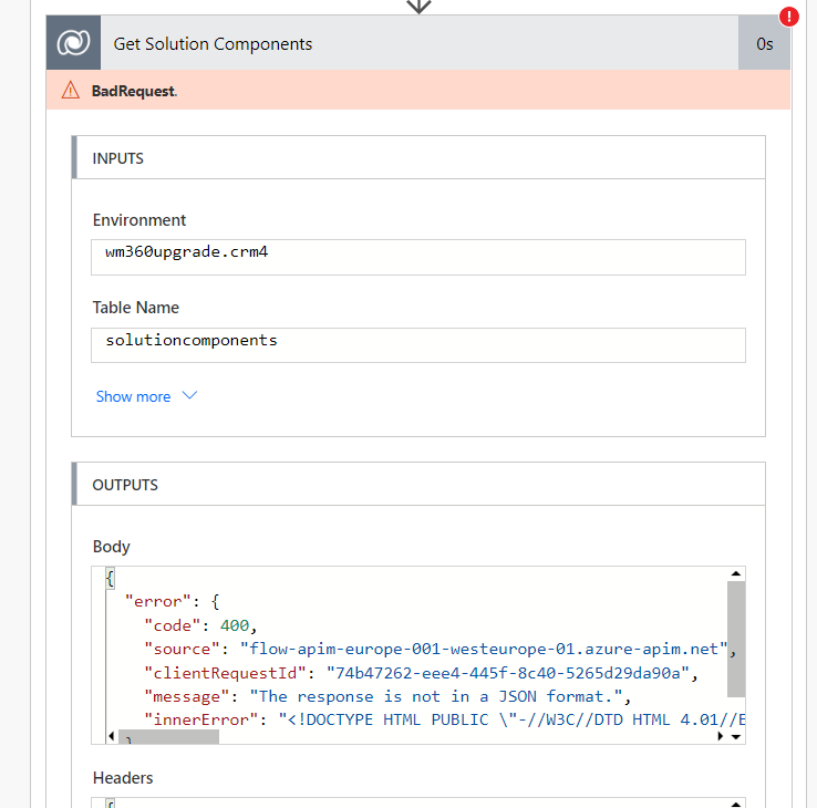 Alm Accelerator Bug Getsolutionconnectionreferencesrun Failed · Issue 3570 · Microsoft 