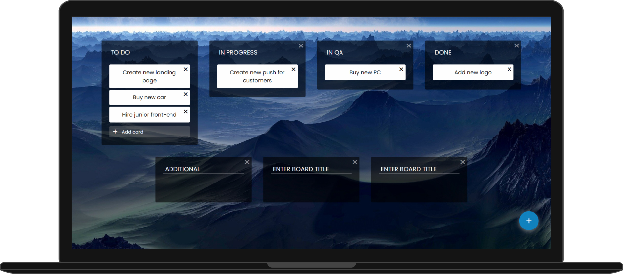 GitHub - VoznenkoMargo/trello: trello copy created with js