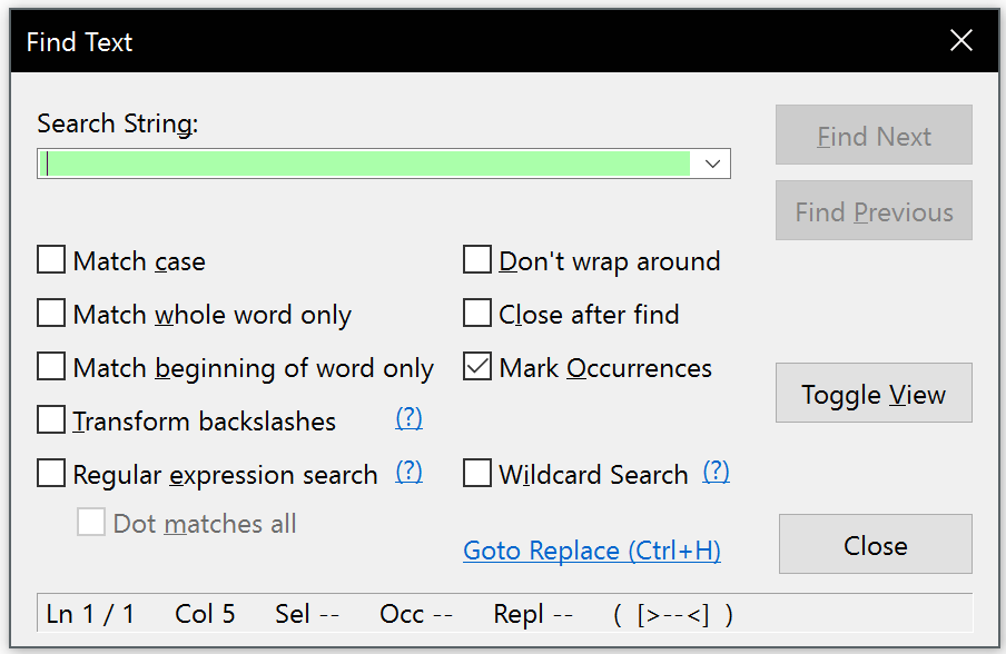 Filtering field like in EmEditor (line filter) · Issue #432 · rizonesoft/Notepad3 · GitHub