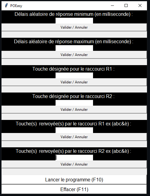 GitHub - infinition/PoEasy: Tool to create keyboard shortcuts macros ...