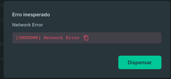 Exception break directus and show me "Network error" when get the ...
