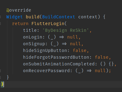 properties hideForgotPasswordButton and hideSignUpButton not defined · Issue #158 · NearHuscarl ...