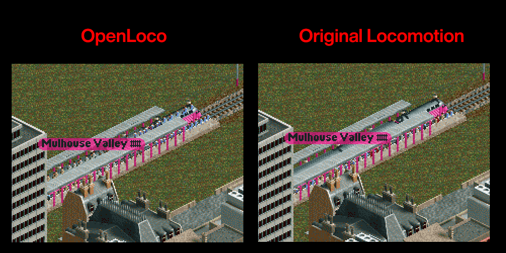 Passengers drawn on top of trains at stations · Issue #1717 · OpenLoco/OpenLoco · GitHub