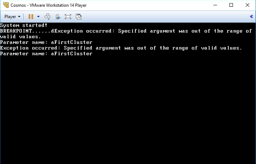 Boot Exception: Argument Out of Range · Issue #1079 · CosmosOS/Cosmos · GitHub