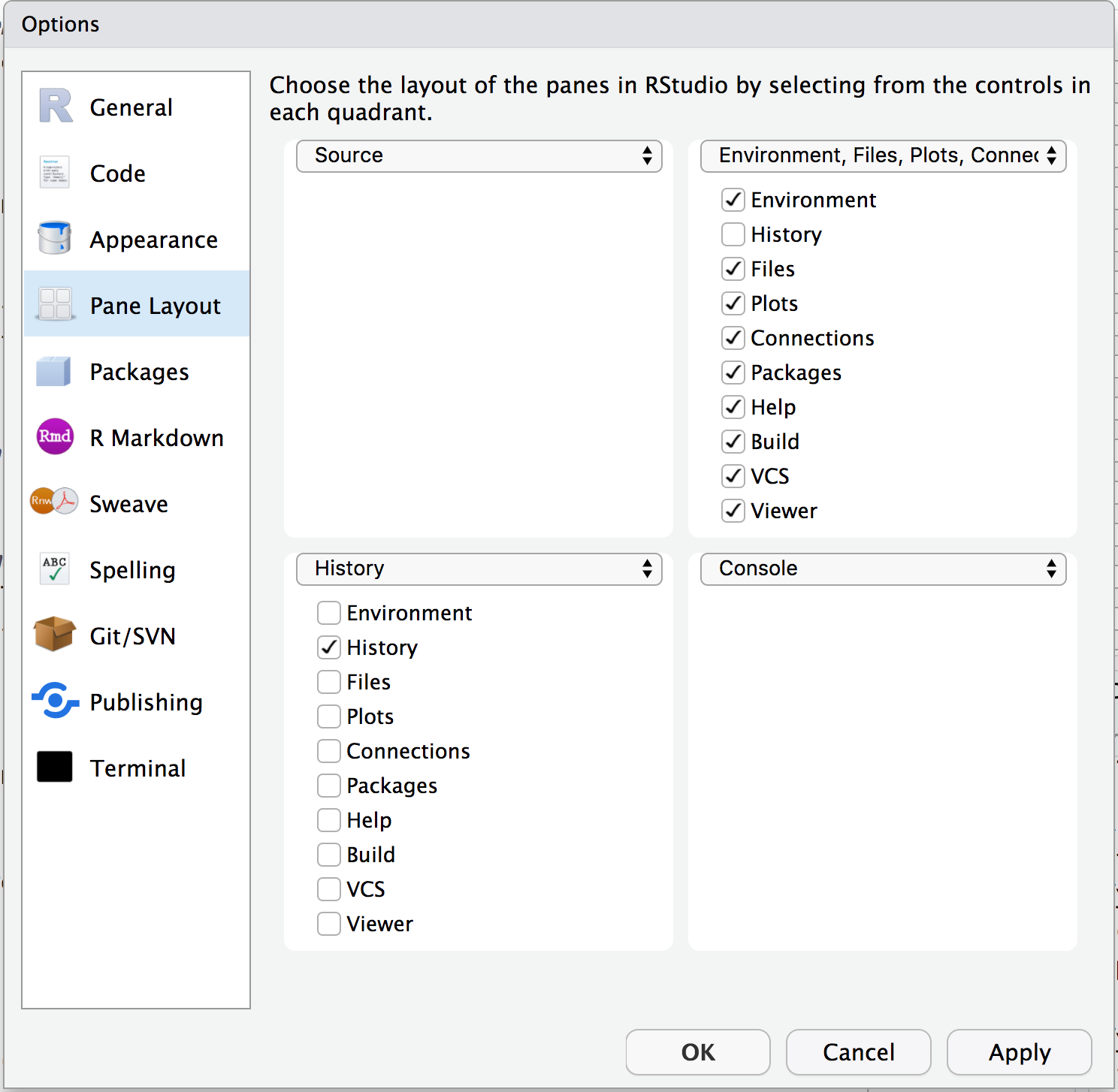 Pane Layout resetting · Issue #2101 · rstudio/rstudio · GitHub