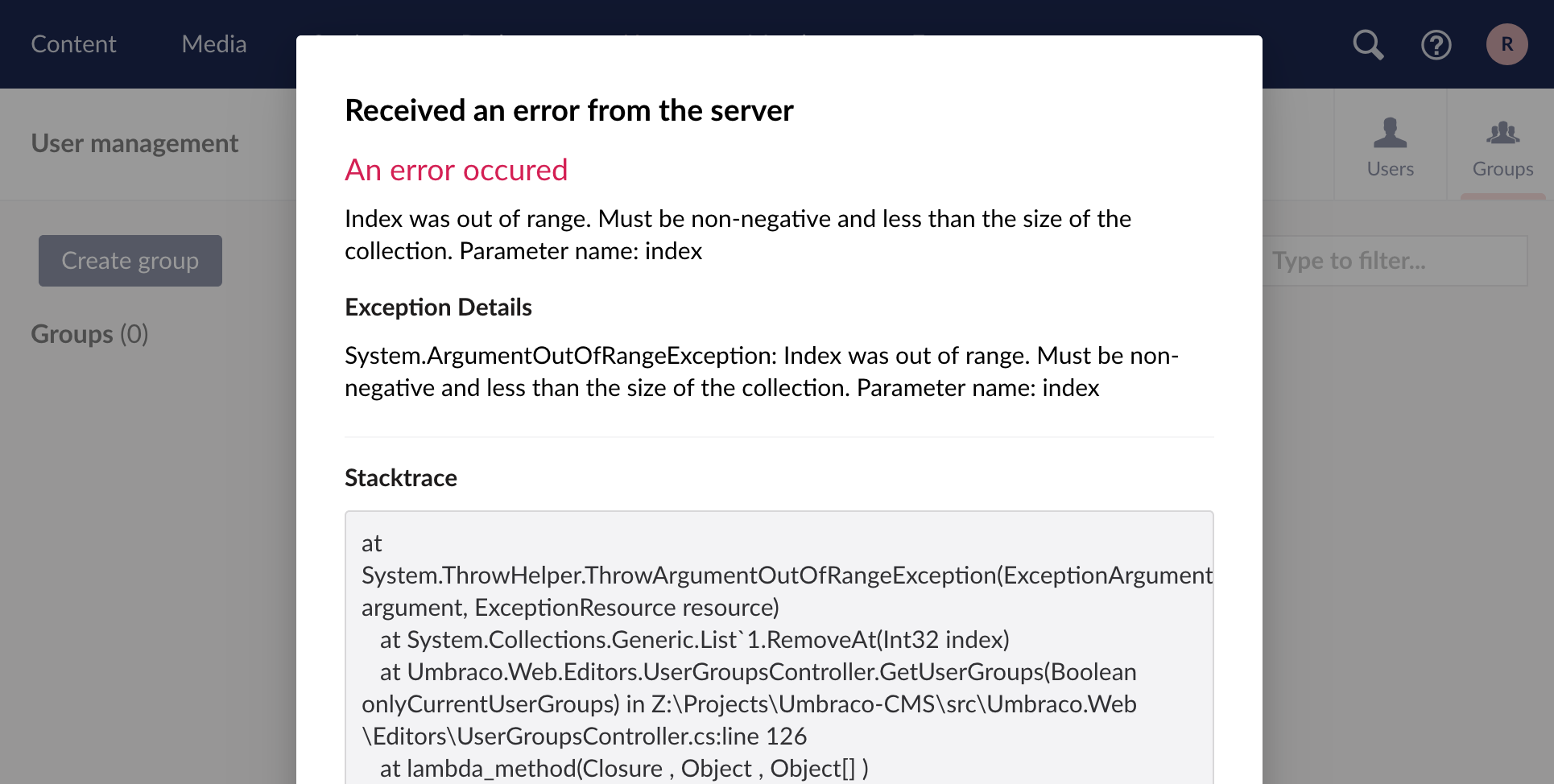 Disable Renaming Alias Of Built In User Groups · Issue 6379 · Umbracoumbraco Cms · Github
