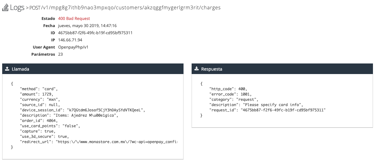 Error 1001 · Issue #30 · open-pay/openpay-woocommerce · GitHub