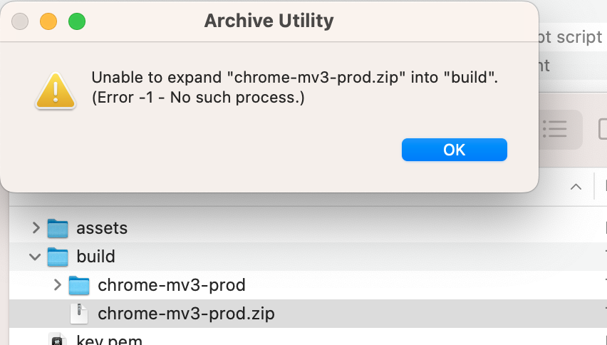 [BUG] build zip file can not unzip · Issue #685 · PlasmoHQ/plasmo · GitHub