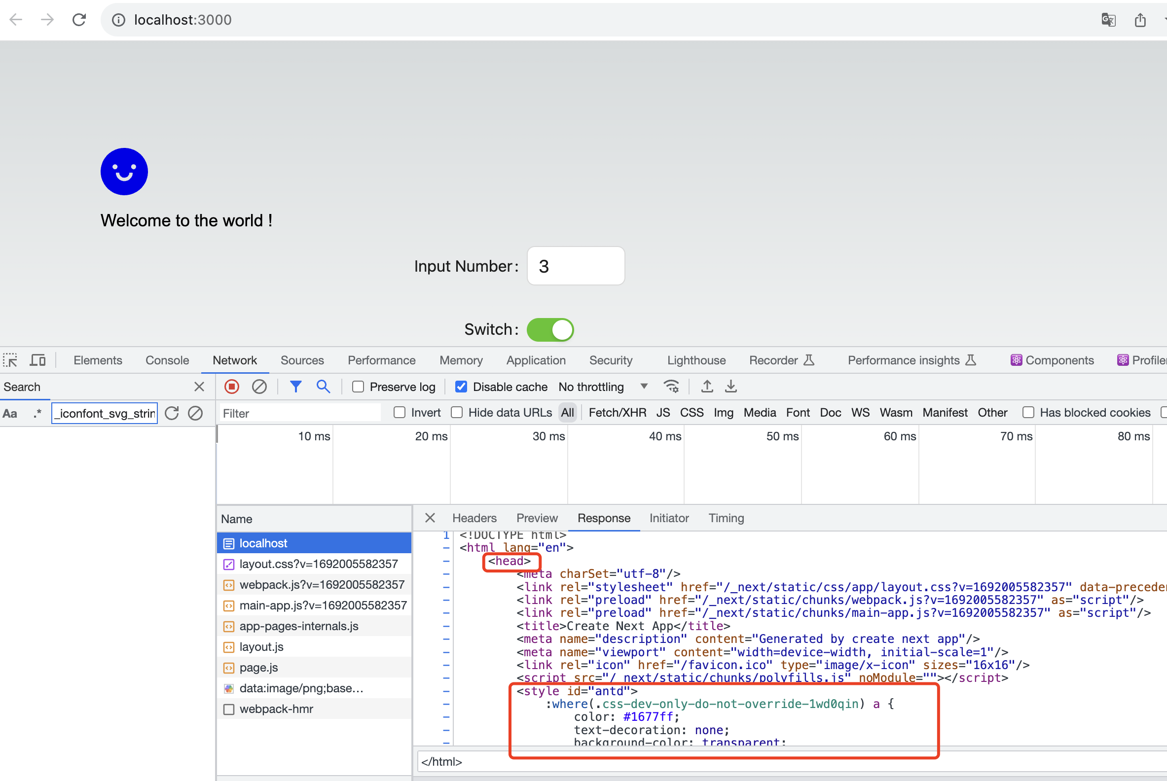 style register response duplicate styles with ant.design · Issue #53984 · vercel/next.js · GitHub