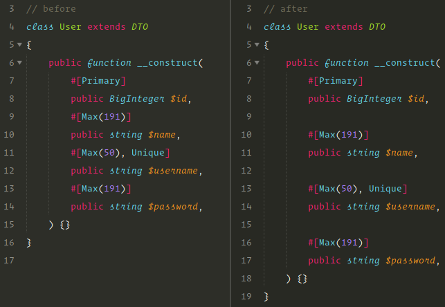 Constructor Property Promotion Fixer · Issue 5956 · Php Cs Fixerphp Cs Fixer · Github 