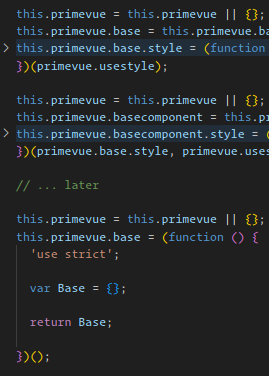 core: Error `BaseStyle__default.default is undefined` · Issue #4648 · primefaces/primevue · GitHub
