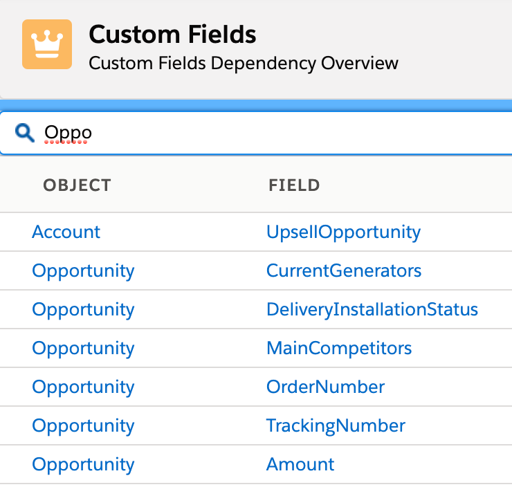 Standard fields counted as custom fields (twice) · Issue #64 · SalesforceLabs/OrgCheck · GitHub