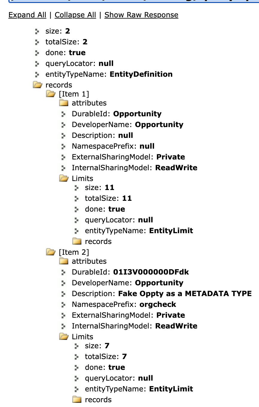 Object Limits displayed on Object page does not match Object Manager --> Object Limits page ...