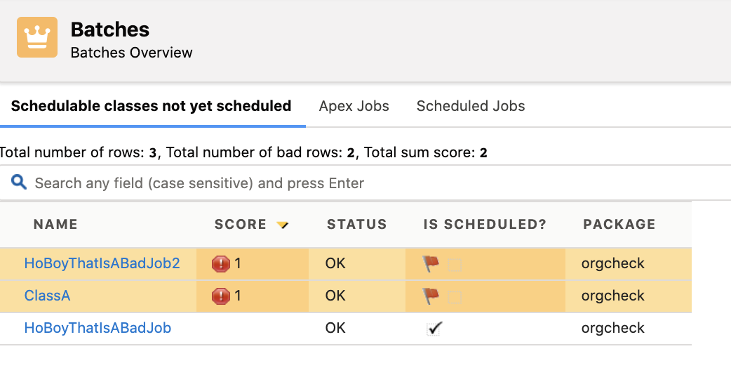 On Batches tab, if one Apex Class was not compiled it will never be listed · Issue #150 ...