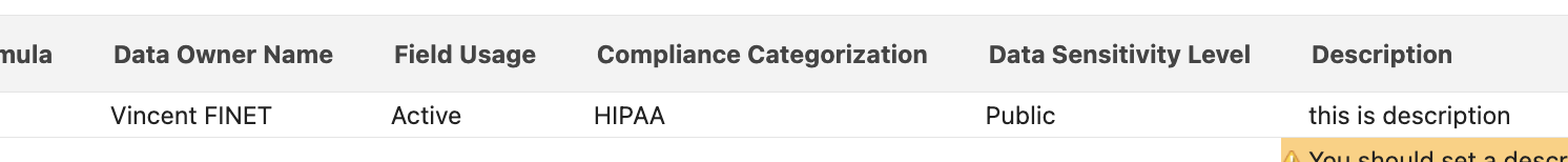 Add the Data Classifcation fields · Issue #276 · SalesforceLabs/OrgCheck · GitHub
