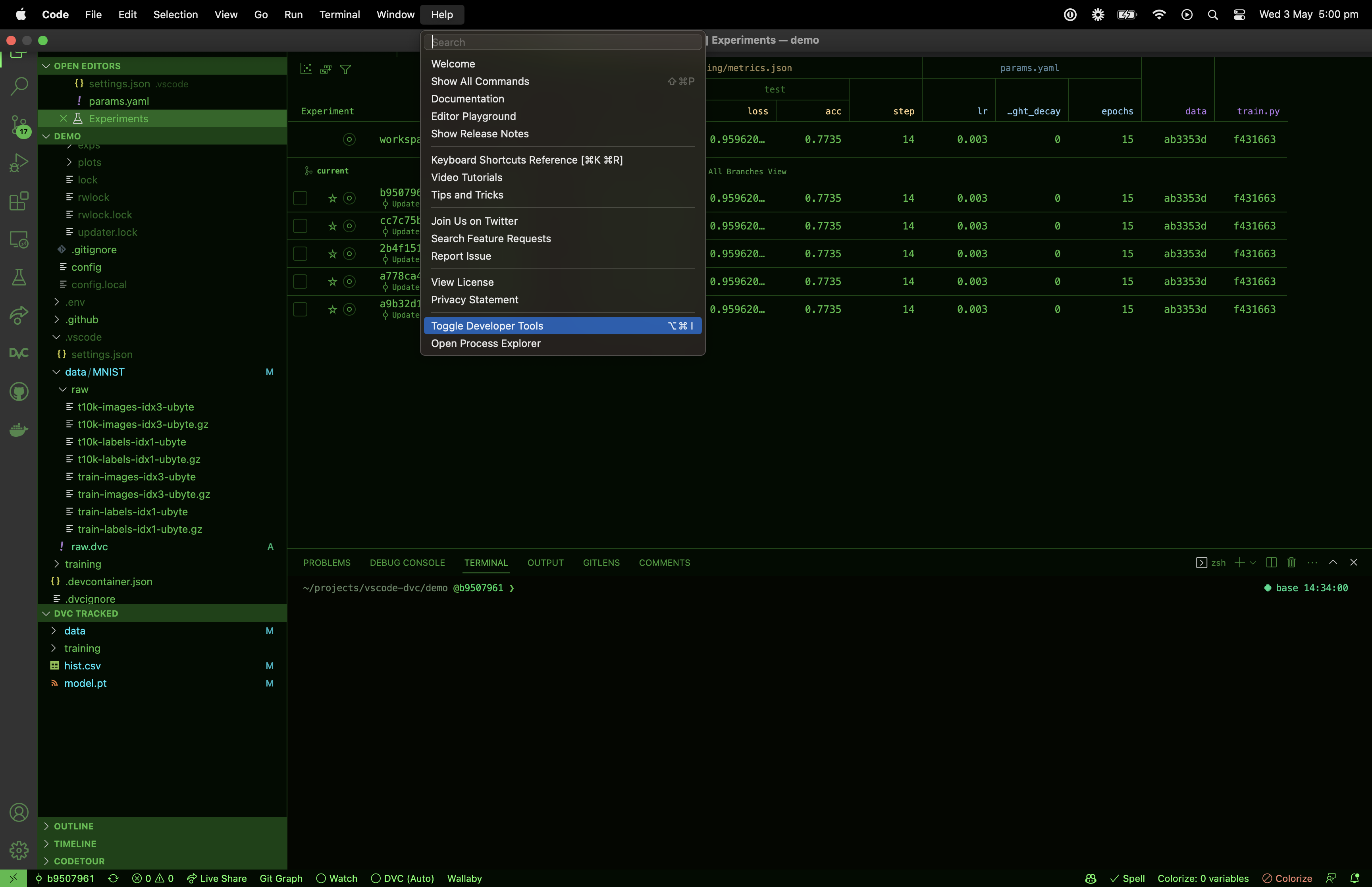 Plots window stays empty · Issue #3802 · iterative/vscode-dvc · GitHub