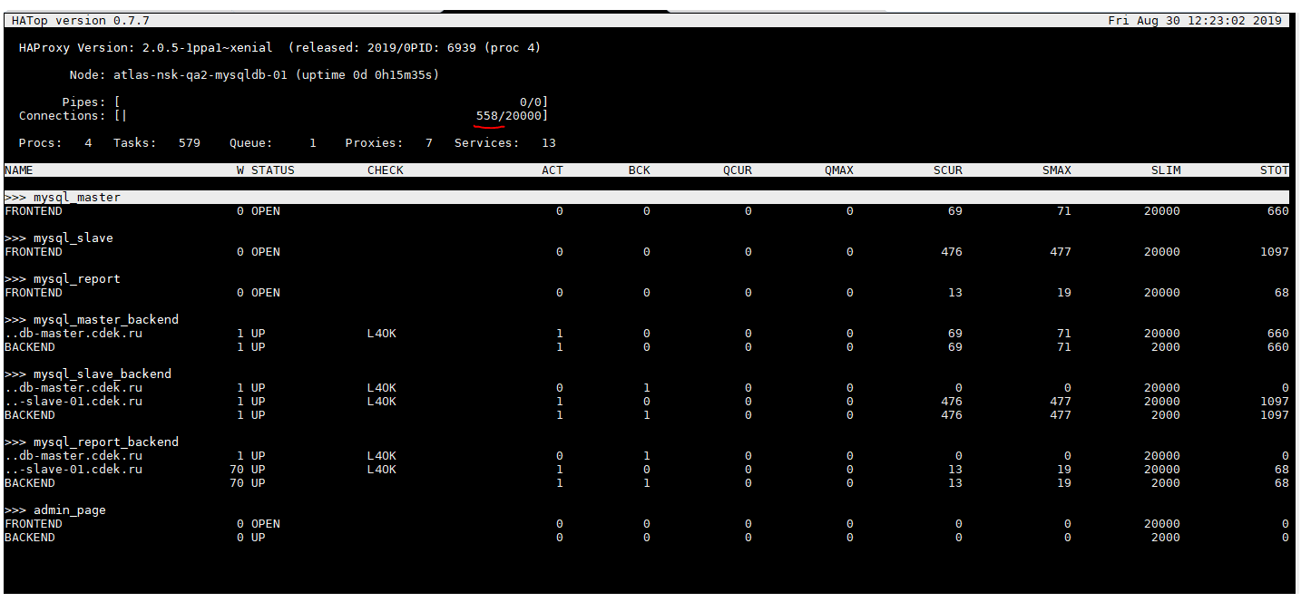 The number of connections with 'nbproc > 1' does not exceed more than 600 · Issue #241 · haproxy ...
