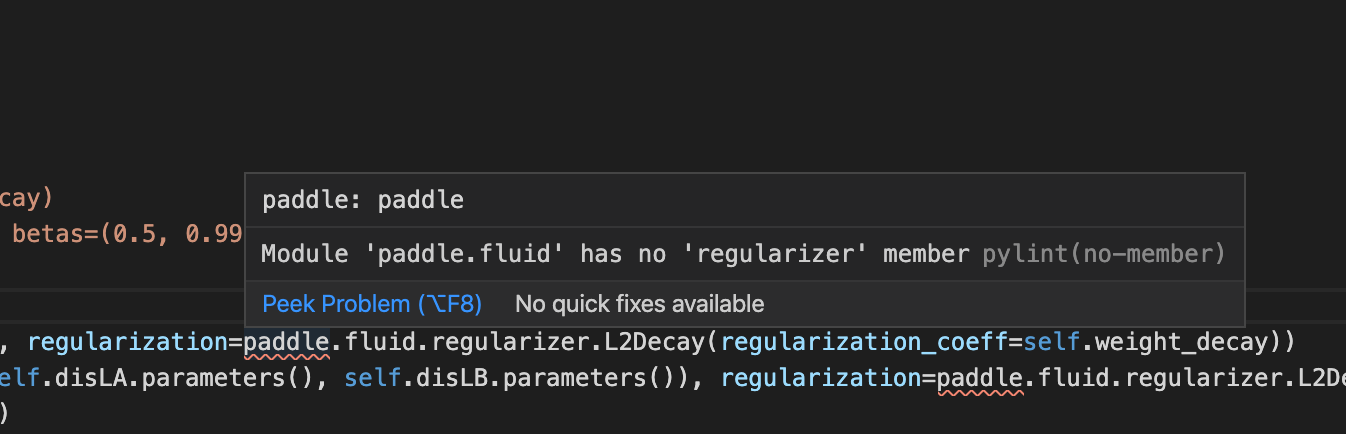 【论文复现】UGATIT torch.optim.Adam parameters weight_decay · Issue #26156 · PaddlePaddle/Paddle · GitHub