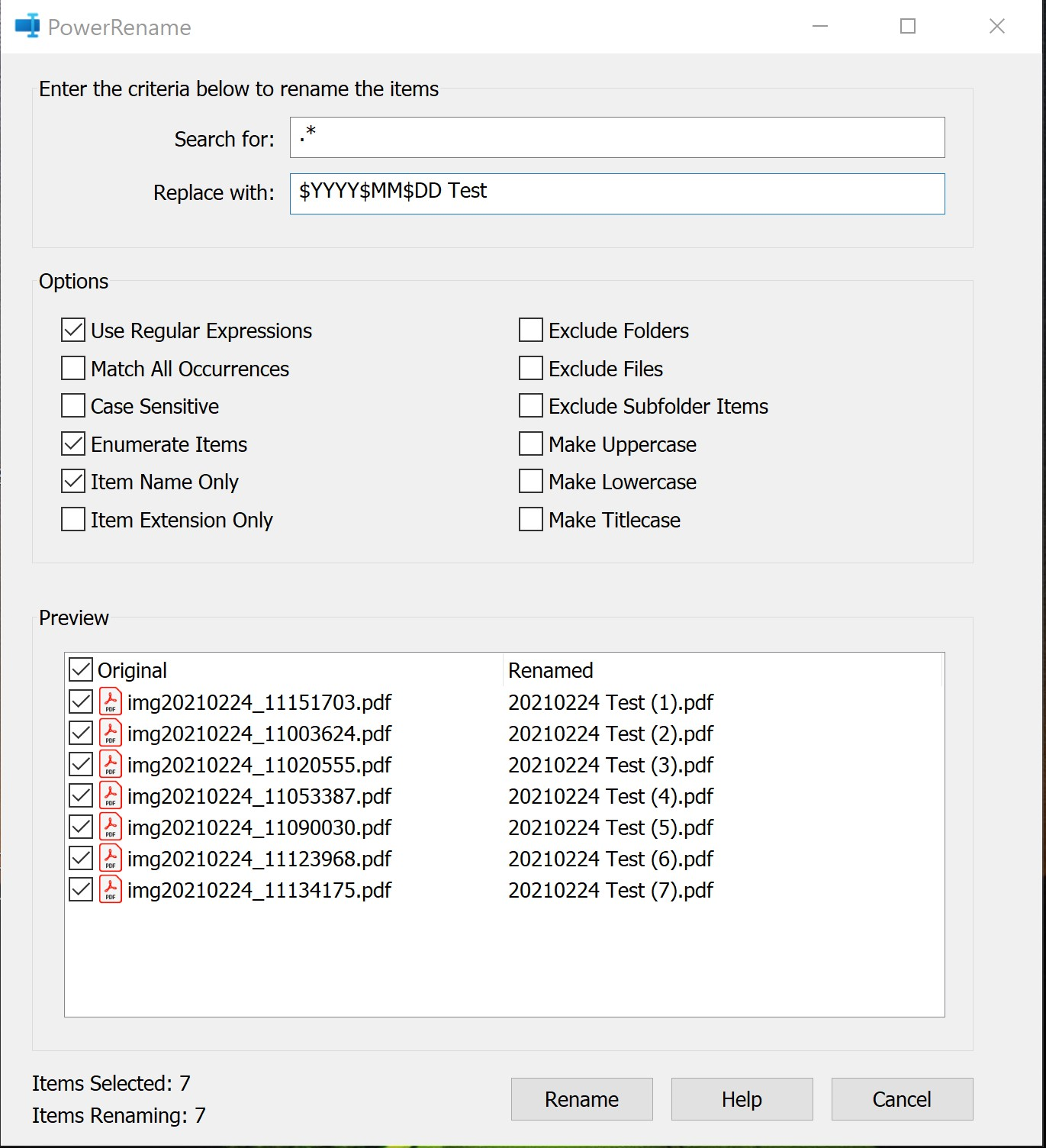 [PowerRename] files are not sorted alphabetically · Issue #9873 · microsoft/PowerToys · GitHub