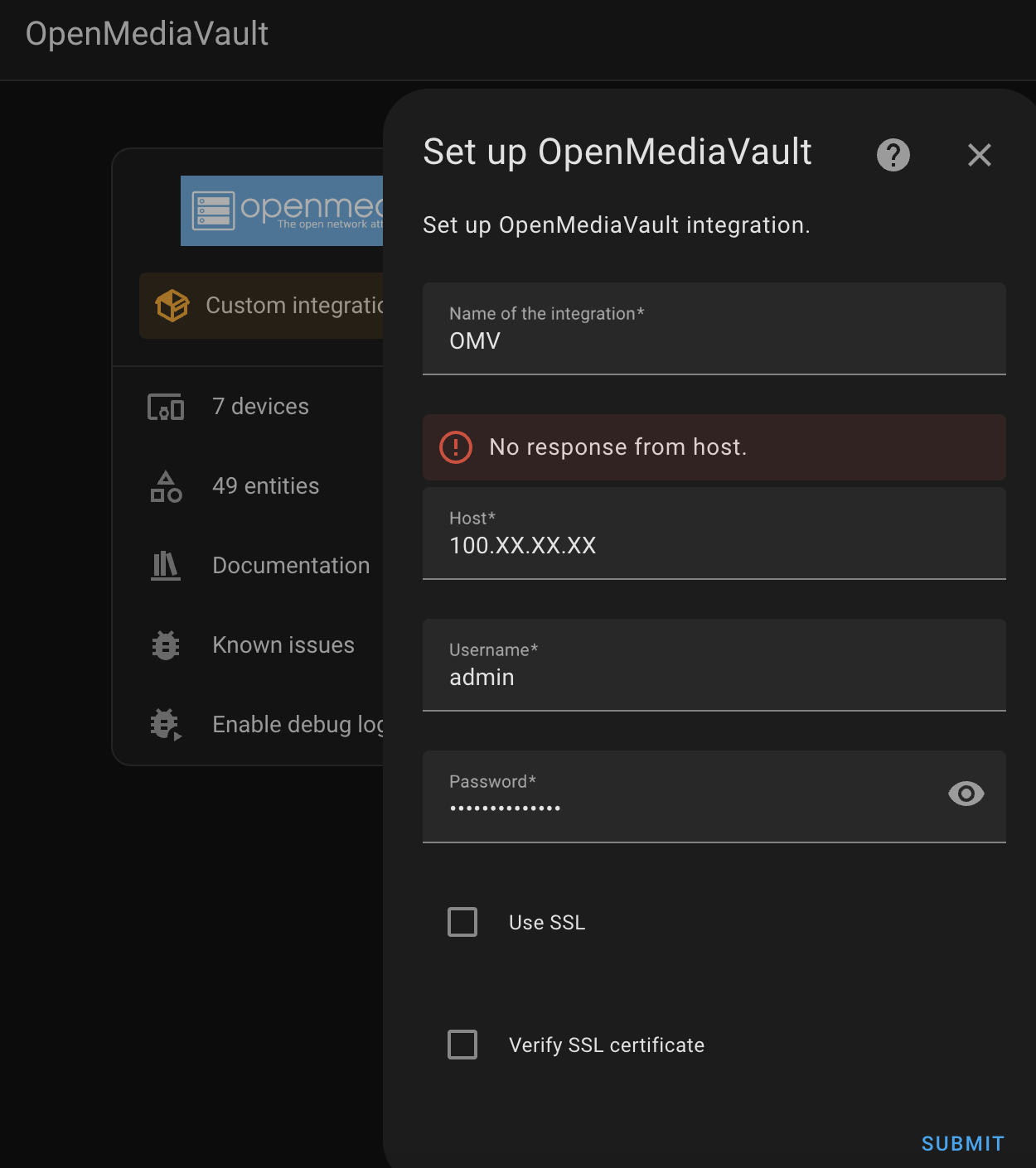 Can not connect to remote OpenMediaVault server over TailScale · Issue #248 · hassio-addons ...