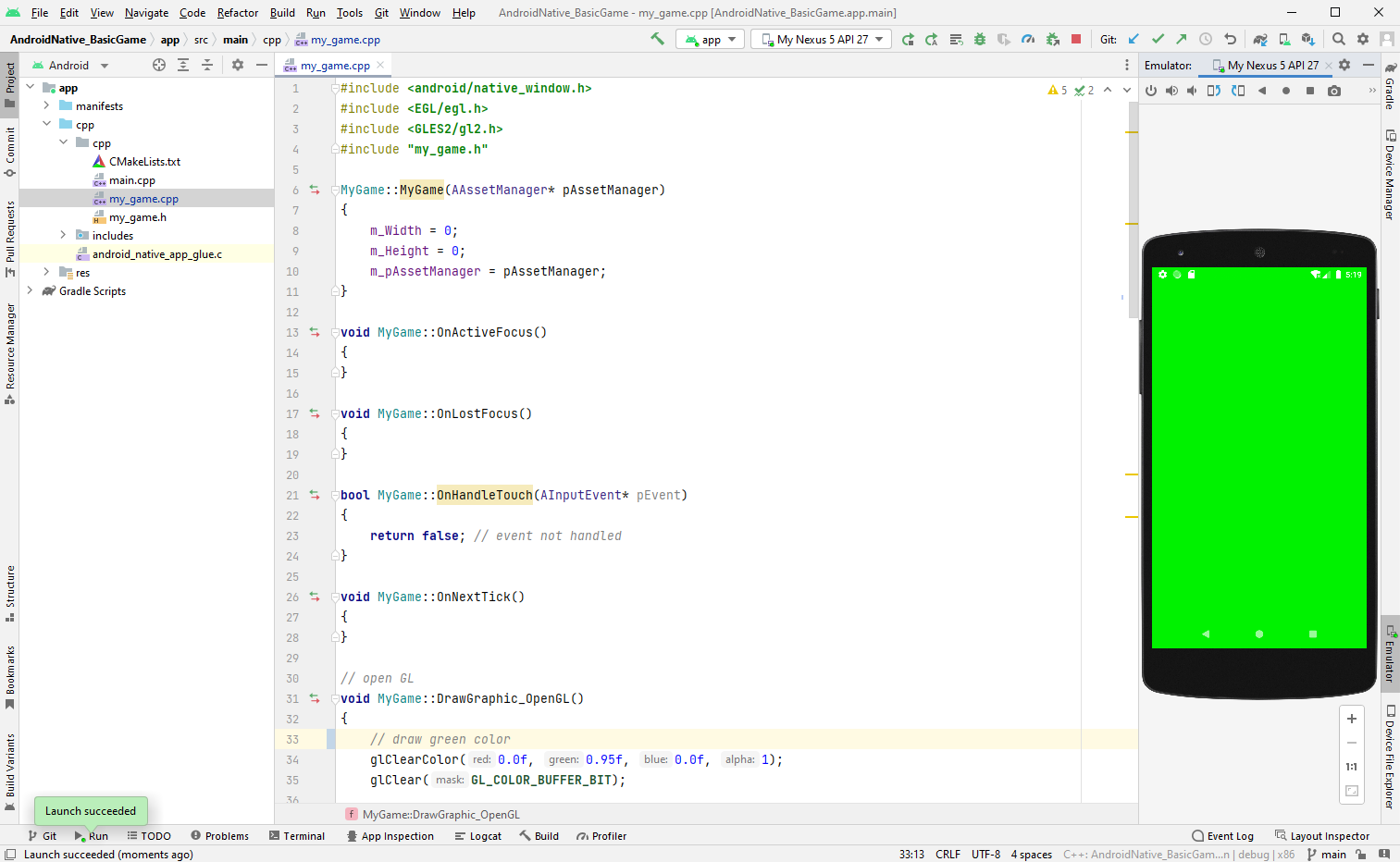 GitHub - EvgenProjects/AndroidNative_BasicGame