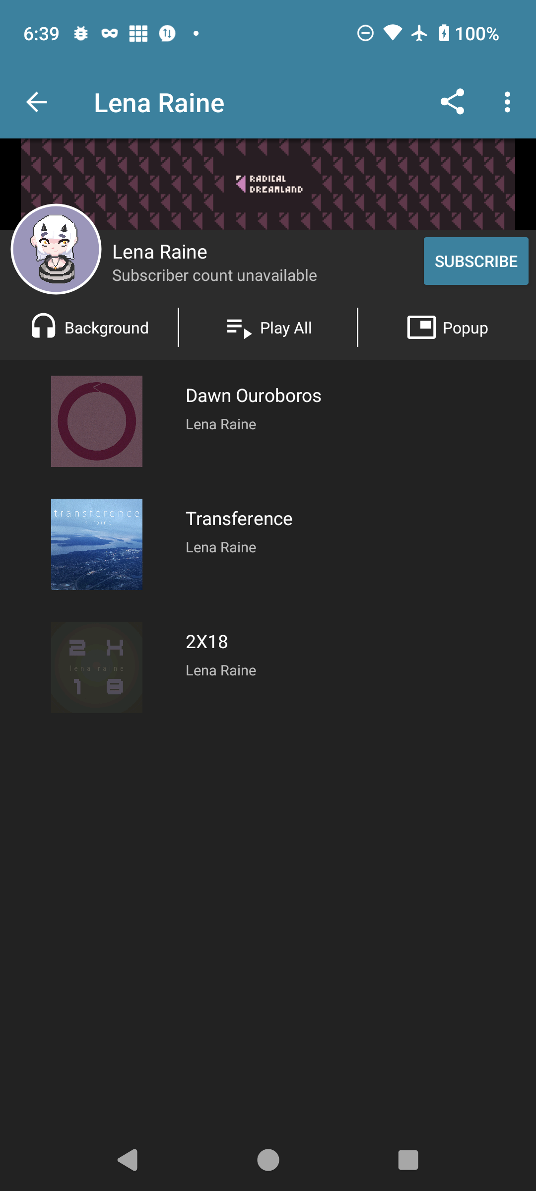 Bandcamp Artist Pages Missing Most Content · Issue 10539 · Teamnewpipenewpipe · Github