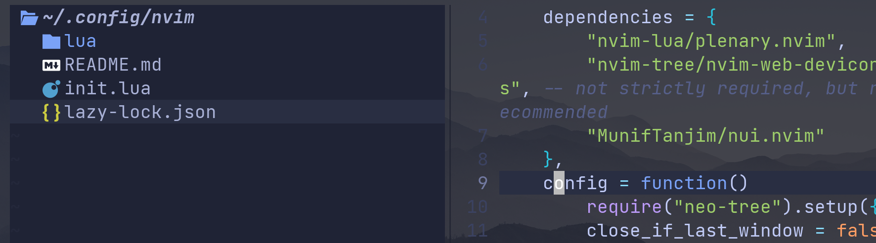 How to set the background transparent of neotree panel? · Issue #825 ...