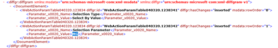The value of the variable is not being passed as a parameter in a web element action · Issue ...